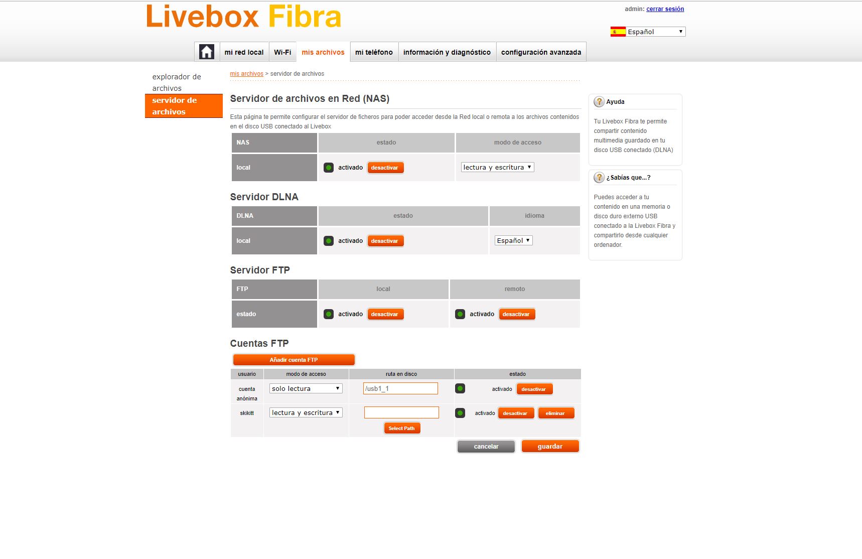 Nueve trucos para aprovechar al máximo tu router Orange Livebox - El ...